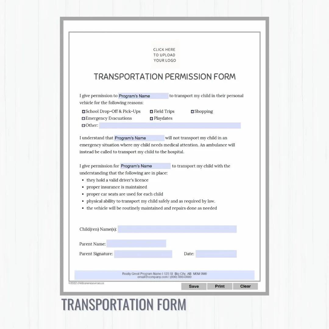 Transportation Permission - ADSN